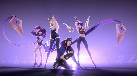 Free Download KDA POPSTARS KDA Ahri Evelynn KaiSa Akali Ft Madison 3840x1630 For Your Desktop