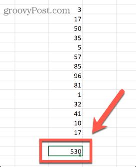 How To Sum A Column In Excel