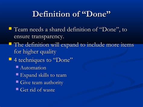 scrum introduction ppt technology and computing