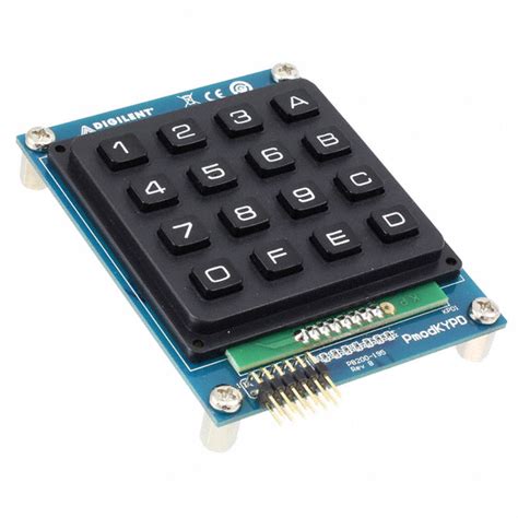 Using Digilent Pmod Keypad And Lcd With Arduino Uno