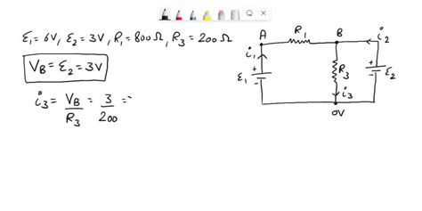 Solved Consider The Electric Circuit In The Figure Below With The