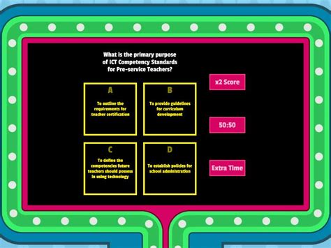 Tick The Correct Answer Gameshow Quiz