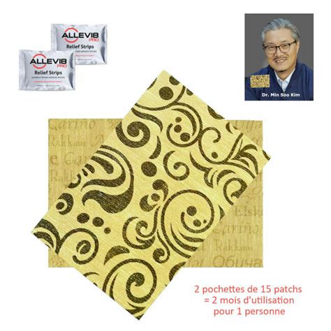 Patch Allevi8pro énergétique Bande Anti Douleur Anti Inflammatoire à Action Rapide 3