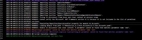 Powershell Task Azurepowershell5 Fails On Microsoft Hosted Agents Windows 2019 · Issue 4057