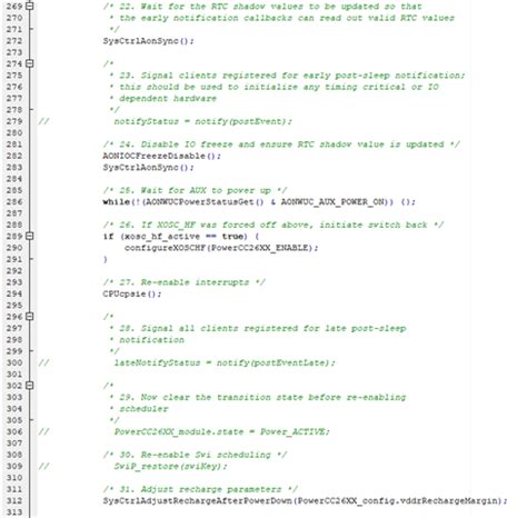 CC1310 CC1310 nortos裸机如何实现standby模式休眠和唤醒 低于 1GHz 论坛 低于 1GHz E2E 设计支持