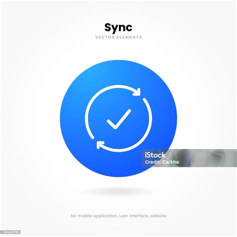 Isolated Vector Elements Minimal Modern Sync Reload Rotate Swap Repeat