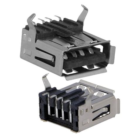 Conector Usb A Hembra Smd