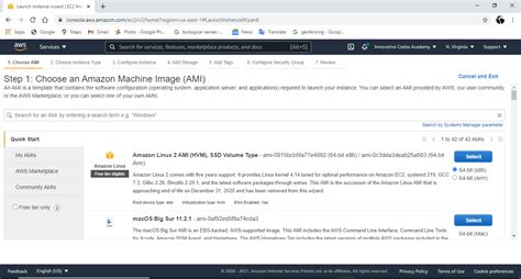 How To Create Linux 2 Instance In Aws Cloud Virtual System Innovative Codes Academy
