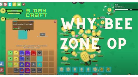 5 Days Grind In Bee Zone Youtube