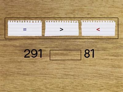 Numbers Comparing Game Teaching Resources