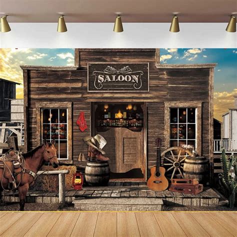 레트로 로데오 농가 나무 집 헛간 문 국가 카우보이 생일 베이비 샤워 배경 빈티지 서양 사진 배경 Aliexpress