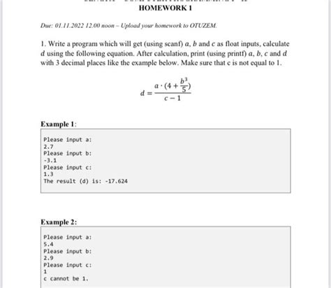 Solved 1 Write A Program Which Will Get Using Scanf Ab
