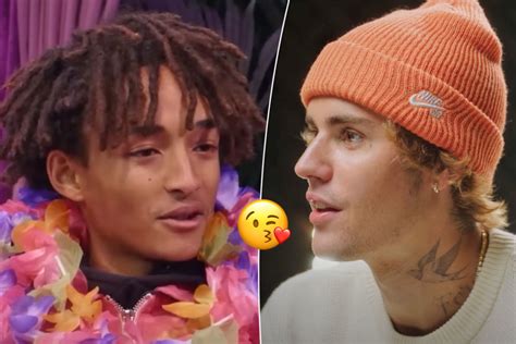 Justin Bieber Gave Jaden Smith A Big Kiss At Coachella And Fans Have Thoughts Perez Hilton
