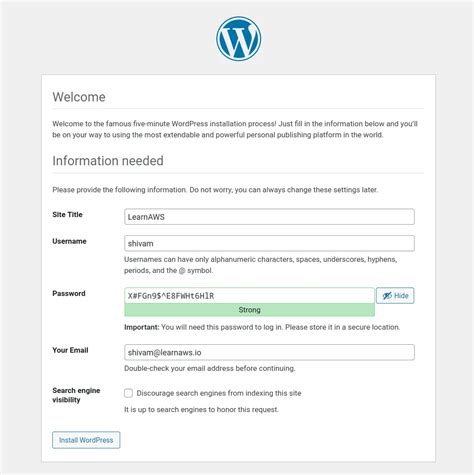 How To Host WordPress On AWS EC2 RDS Caddy