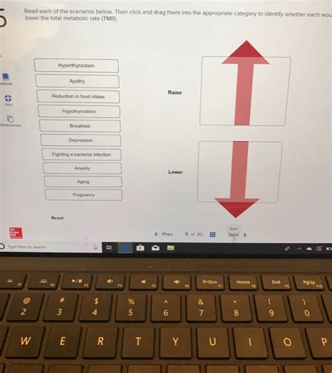 solved read each of the scenarios below then click and drag