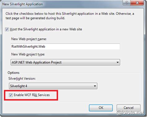 [silverlight] how to use wcf ria service in your silverlight project response write hello