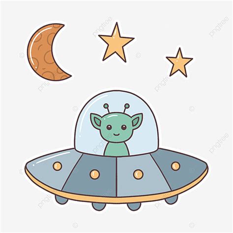 귀여운 외계인 타고 Ufo 일러스트 무료 스티커 우주 외계인 외계인 일러스트 침입 Png 일러스트 및 Psd 이미지 무료 다운로드 Pngtree
