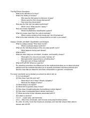 MCDB Midterm Studying Pdf The Big Picture Questions What Is