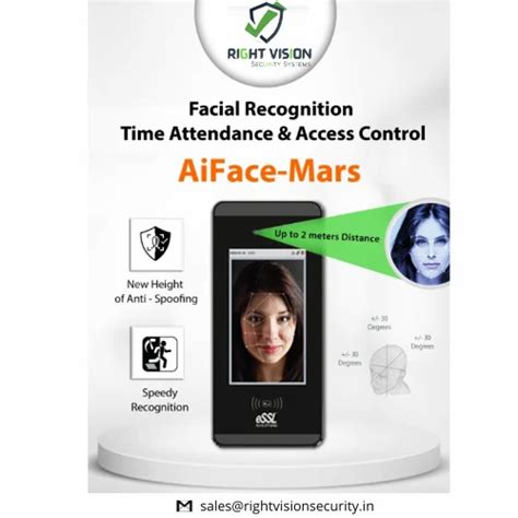 ESSL Aiface Mars Face Biometric Attendance System At Piece In Faridabad