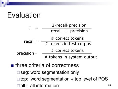 Ppt Applying Conditional Random Fields To Japanese Morphological