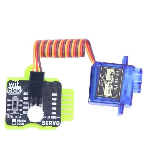 servo blox with motor witblox
