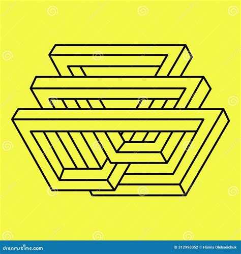 Impossible Shapes Sacred Geometry Object Optical Illusion Abstract