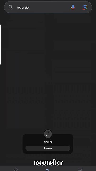 Recursion Youtube
