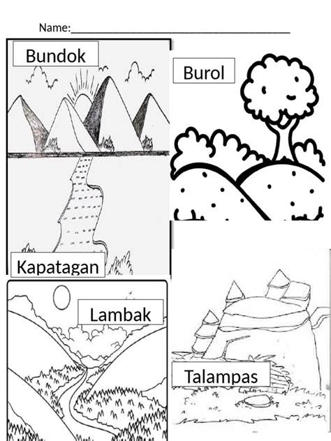 Anyong Lupa Coloring Pdf