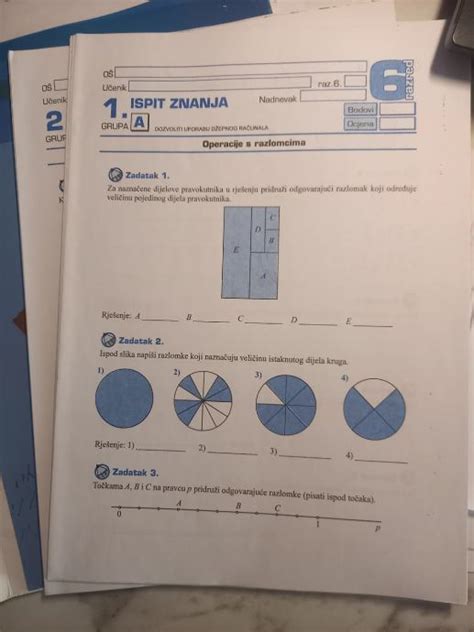 Ispiti Znanja Matematika 6 Razred
