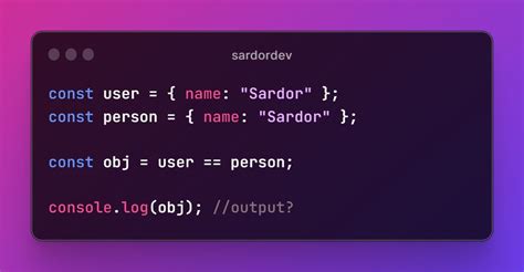 sardor madrimov on linkedin what is the output of the following