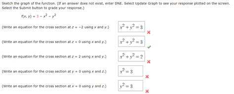Solved Sketch The Graph Of The Function If An Answer Does Chegg