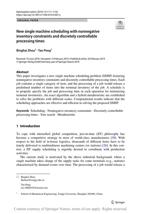 New Single Machine Scheduling With Nonnegative Inventory Constraints