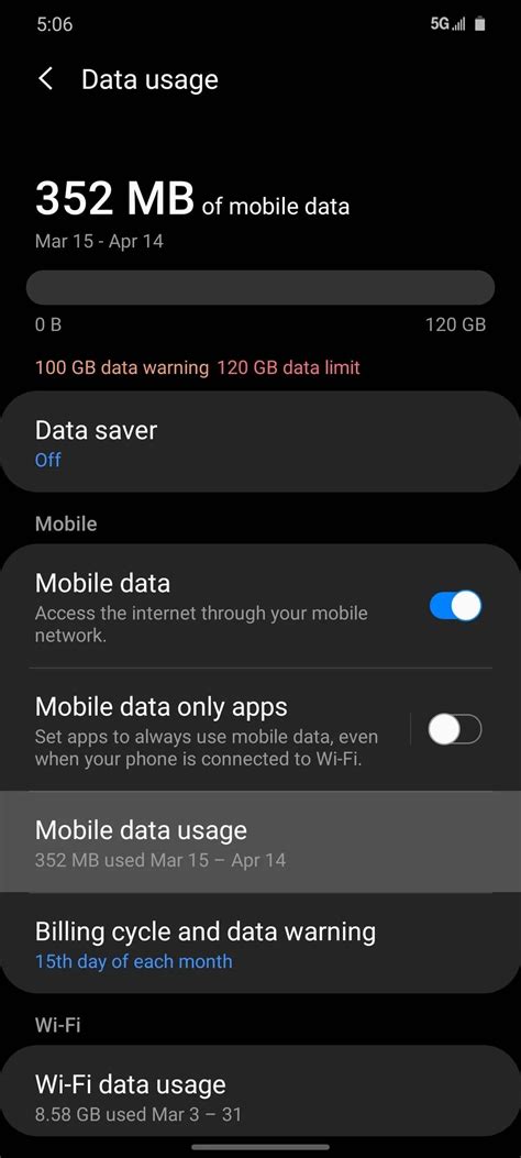 how to track your own mobile data usage on iphone or android