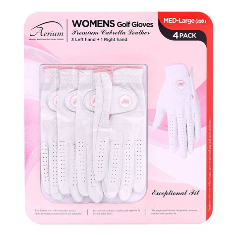 에이리움 여성 골프 장갑 4개 4pk Ml 코스트코 코리아
