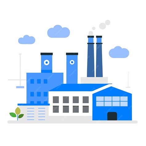 Premium Vector Visualizing The Modern Factory Concept An Illustrated Guide To Industrial