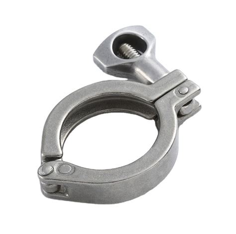 Clamp Stainless Steel Ss 304 316 Sanitary Heavy Duty Tri Clover Single