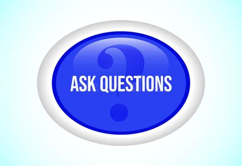 ask questions button suitable for mobile app and website ui design
