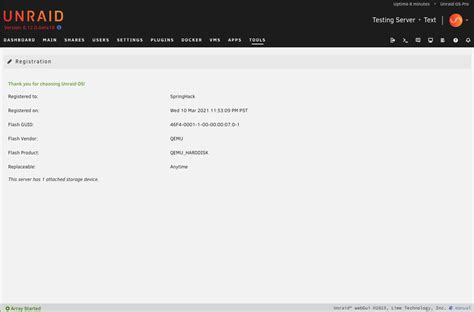 Unraid 6 12 0 Beta18 试用 Dosk 技术站
