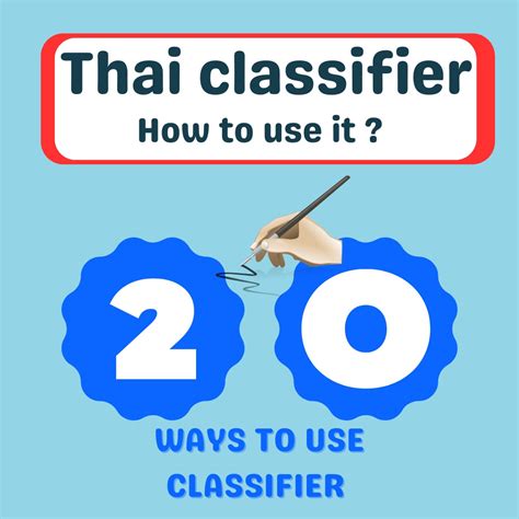 Pdf File 20 Ways To Use Thai Classifier Speakthaieasy
