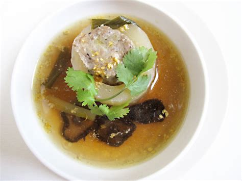 Rice Kingdom Stuffed Cucumber Clear Soup