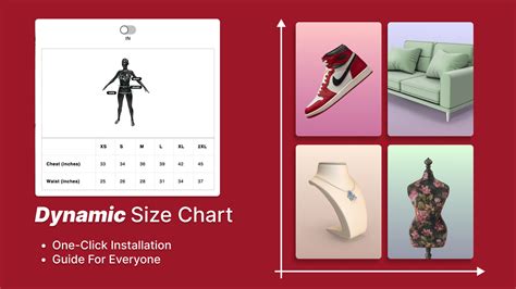 Quickx ‑ Size Chart Product Size Chart Shopify App Store