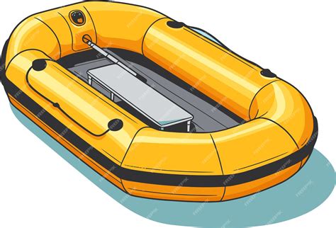 Premium Vector A Yellow Life Saving Device That Is In A Drawing