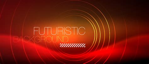 네온 빛을 내 테크노 라인 사각형 모양으로 첨단 미래 추상 배경 템플릿 0명에 대한 스톡 벡터 아트 및 기타 이미지 0명 곡선 구도 Istock