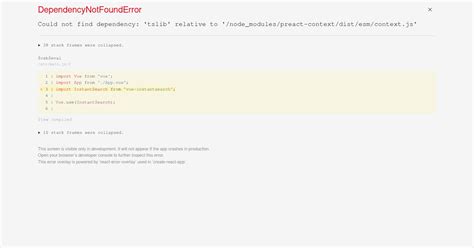 Vue InstantSearch Highlight Codesandbox