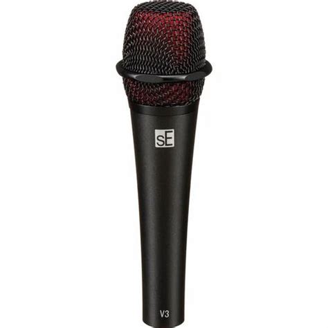 Black Condenser Se Electronics V Dynamic Microphone At Piece In Chennai