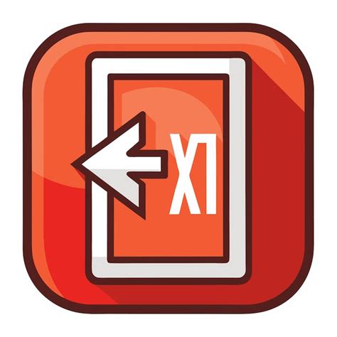 Simple Exit Clip Art Icon For Emergency And Directional Signage Premium AI Generated Vector