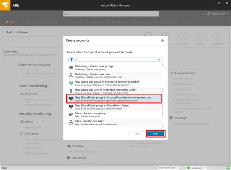 Create Sharepoint Groups