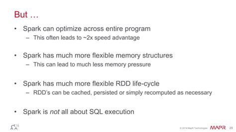 Spark Sql Versus Apache Drill Different Tools With Different Rules Ppt