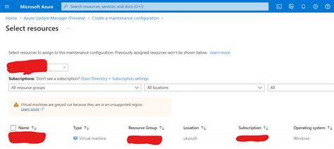 Unable To Add Instance To Update Management Center Preview Microsoft Qanda