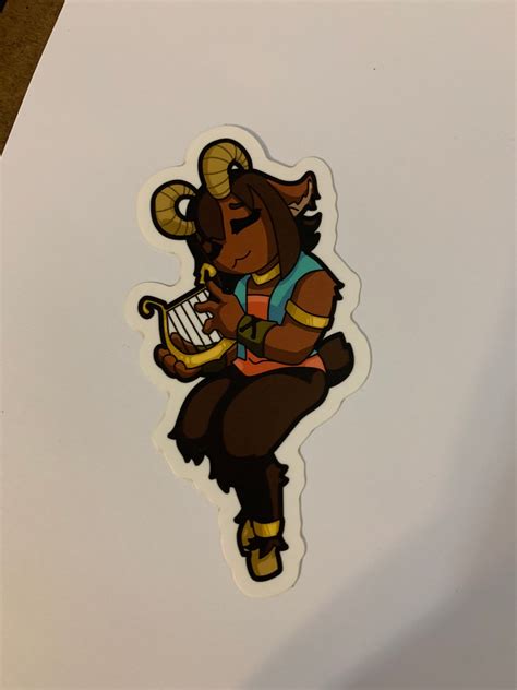 Satyr Chibi Sticker Etsy